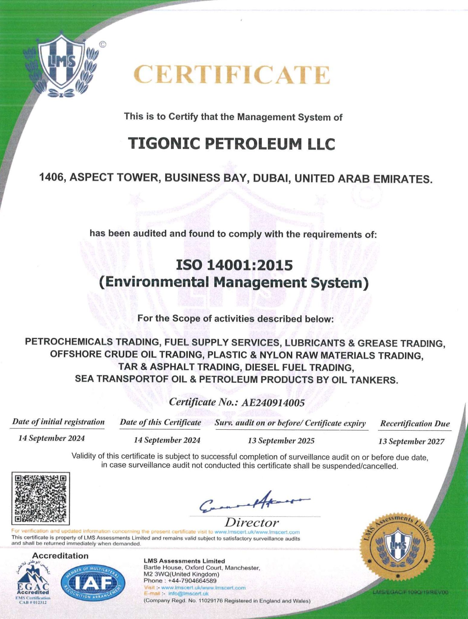Tigonic Petroleum LLC